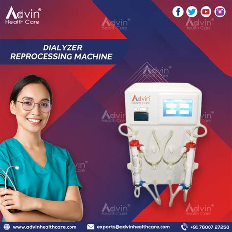 Dialyser Reprocessing Machine At 650000 00 Inr In Ahmedabad Gujarat