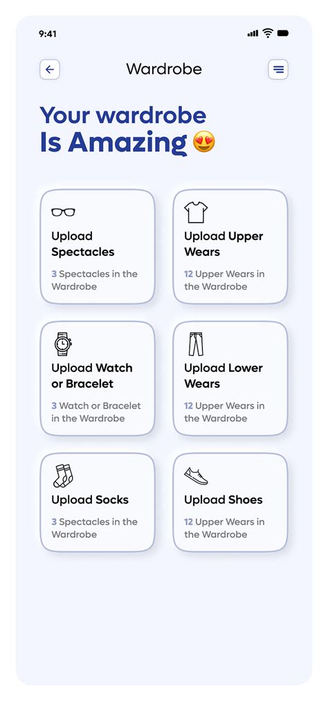Virtual Wardrobe App Ui By Abhishek Agarwal On Dribbble