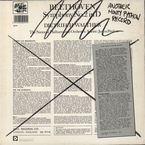 Monty Python Another Monty Python Record Blue Label Uk Vinyl Lp —