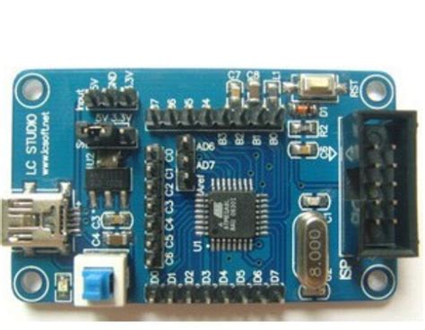atmega48 m48 avr development board core board the minimum system