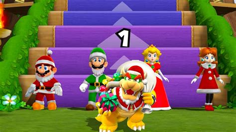 [마리오 파티 9 승자 진출전 마리오vs루이지vs피치공주vs데이지공주 마스터 Cpu ] Youtube