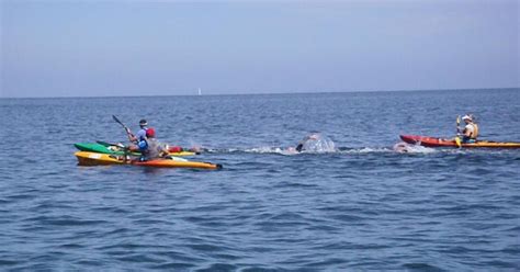 Ollie S Long Distance Swimming Blog Bloody Big Swim Bloody Big Effort