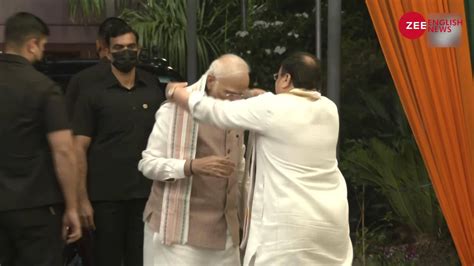 Delhi Pm Narendra Modi Leaves From Bjp Headquarter Zee News