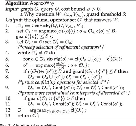 Figure 3 From Answering Why Questions For Subgraph Queries Semantic Scholar