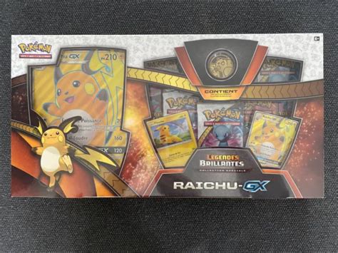 POKEMON COFFRET LÉGENDES Brillantes Raichu GX SL Scellé VF EUR PicClick FR