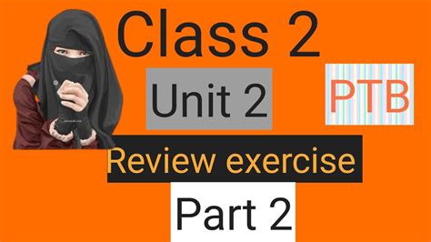 Unit 2 Review Exercise Punjab Text Book Board Q 10