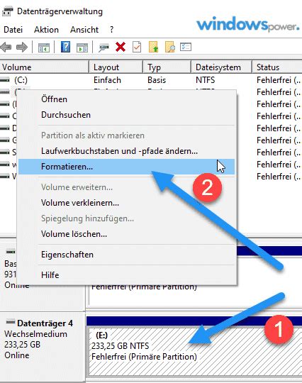 Usb Stick Formatieren Unter Windows Usb Sticks Fat32 Ntfs