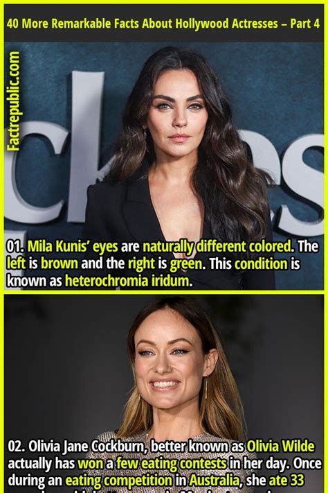 43 Alluring Facts About Hollywoods Prettiest Actresses Part 4 Artofit