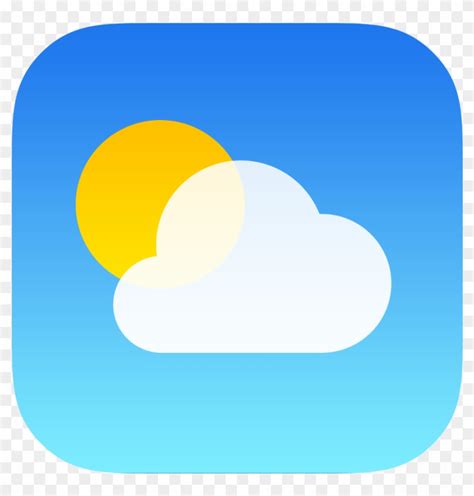 Apple Weather Icon Ios Weather Icon Png Clipart 369243 PikPng