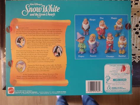 Vintage Seven Dwarfs Set Nib Etsy
