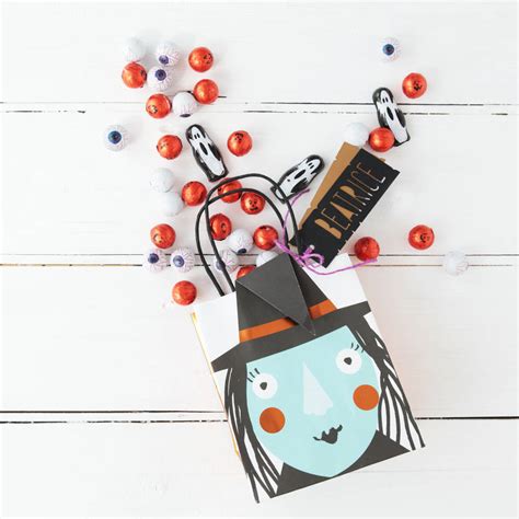 Halloween Wicked Witch Trick Or Treat Party Bags By Postbox Party