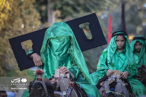 آخرین خبر عکس کاروان نمادین اسرای کربلا در کرمانشاه