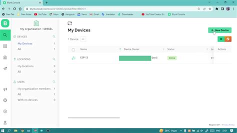 ESP8266 Wifi Based Home Automation