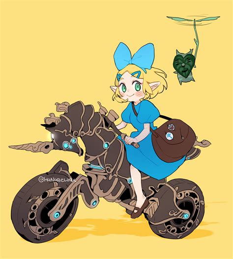 Princess Zelda And Korok The Legend Of Zelda And 2 More Drawn By