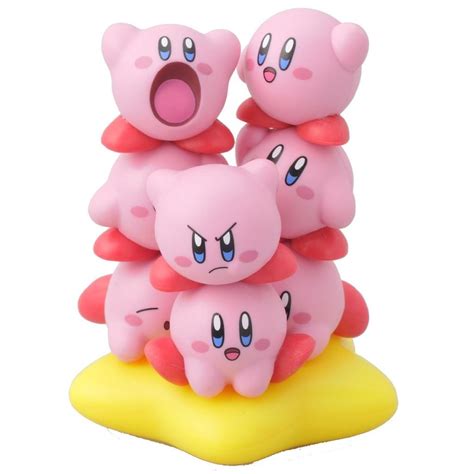 Emmett Kirby Figura Coleccionable Kawaii Dibujos Animados Juguetes Para