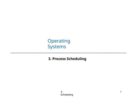 Chapter 3 Operating System Schedulingpptx