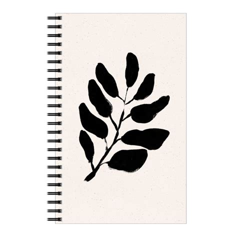 Acryl Leaf Neutral Notebook Shutterfly