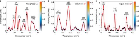Fourier Transforms Of The Coherent Oscillations Observed In Excited