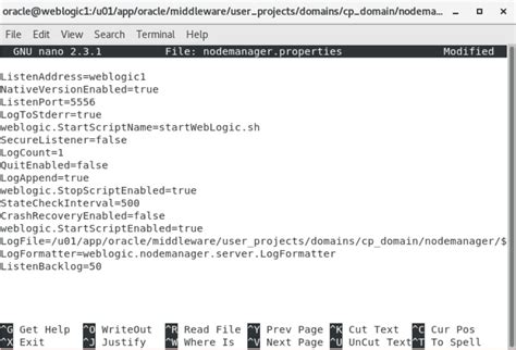 Oracle Weblogic Server 12213 Kurulumu Bölüm 2 Node Manager Çözümpark