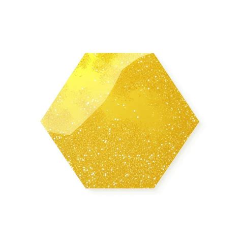 Yellow Pentagon Icon Shape White Premium Photo Illustration Rawpixel