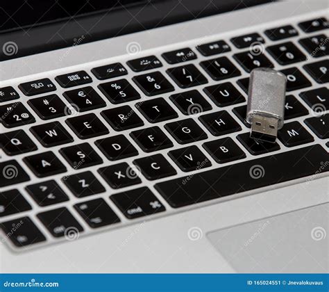 Cyber Security Concept Image And Usb Stick Editorial Photo Image Of