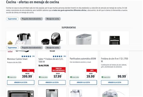 ¿qué Productos De Lidl Pueden Comprarse Online