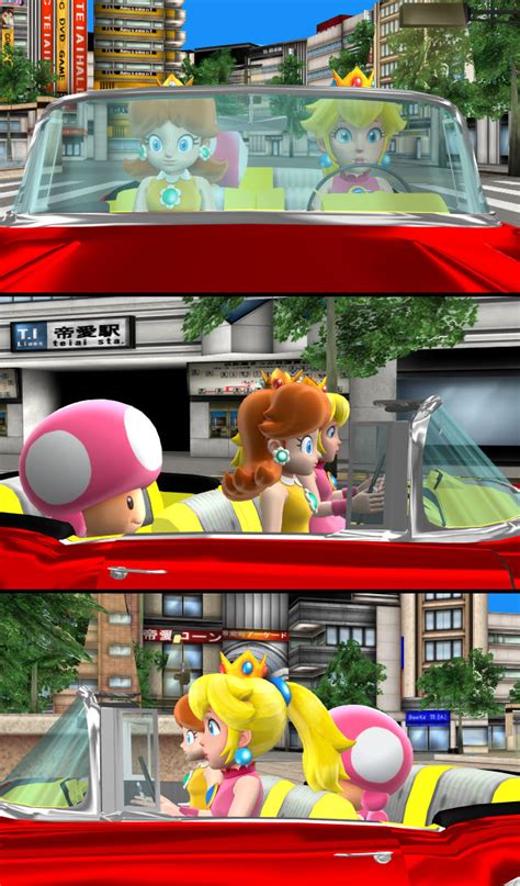 Mmd Driving Toadette Around Town By Kirbyhamtarogirl On Deviantart