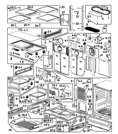 Samsung Refrigerator Parts List Bosch Thermador Replacement Part Day Acorenit