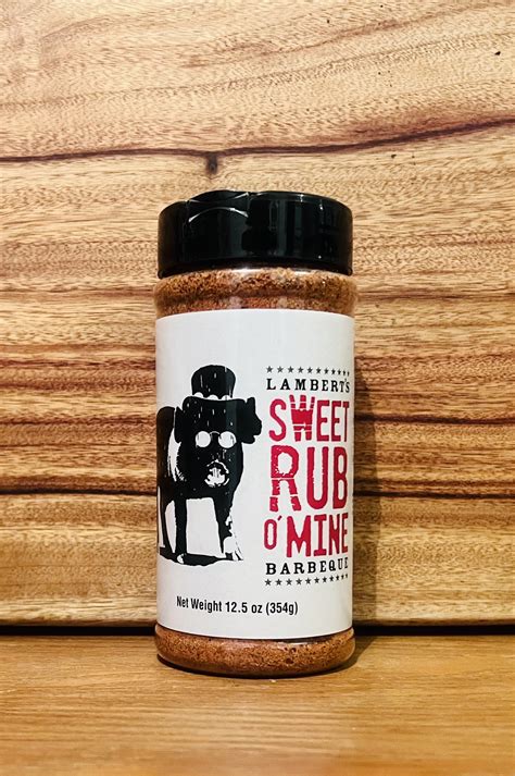 Sweet Rub O Mine Lamberts Kellys Meats