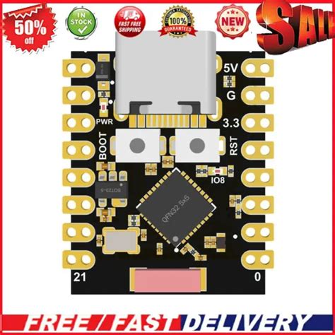Esp32 C3 Dev Board 33 6v Power Supply Esp32 Supermini Low Power Black
