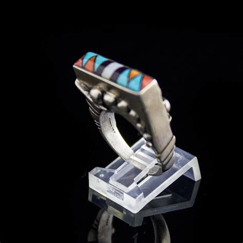 Winfield Trading Company Multi Color Inlay Ring