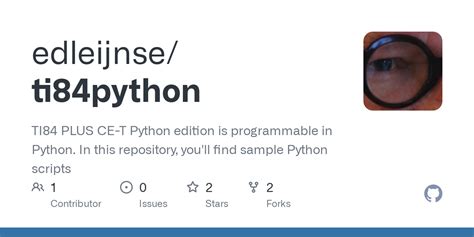 Github Edleijnseti84python Ti84 Plus Ce T Python Edition Is