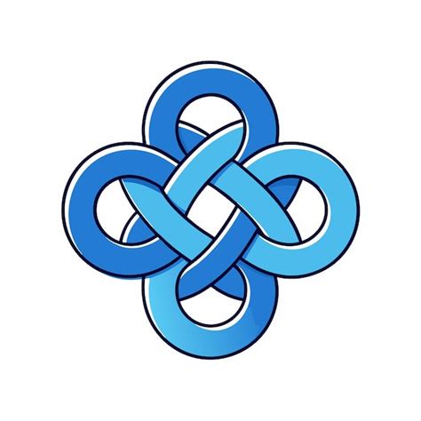 Synergy Systems Design Interlocking Shapes Symbolizing Collaboration Premium Ai Generated Vector