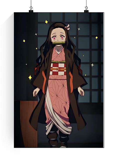 Times Comic Nezuko Poster Demon Slayer Nezuko Kamado Poster Nezuko