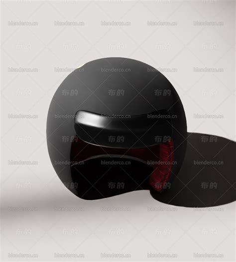 Blender头盔车辆零件blender布的模型45 Blender布的