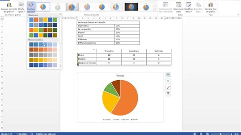 Graficos En Word Ejemplos