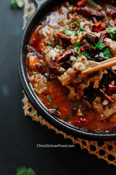 Shui Zhu Beef Sichuan Boiled Beef China Sichuan Food Easy Asian