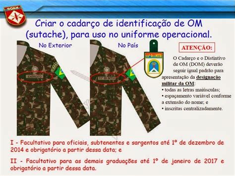 Portal Sgda AlteraÇÕes Nos Uniformes Do ExÉrcito Brasileiro 2014