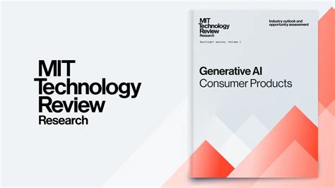 Mit Technology Review Linkedin‘de Generative Ai In Consumer Products