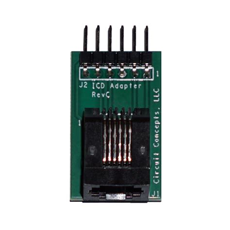 Icsp To Rj11rj12 Adapter For Microchip® Pickit4 And Pickit5