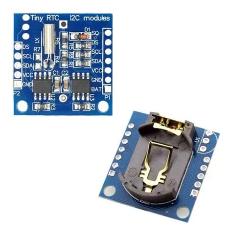Rtc Ds1307 Reloj Tiempo Real Eeprom At24c32 Arduino Pdiy