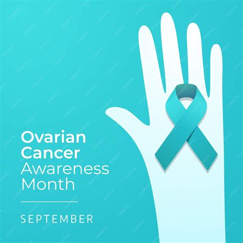 Premium Vector Ovarian Cancer Awareness Month Design Template