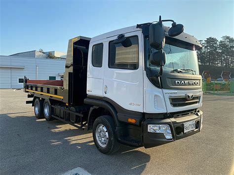 대우 프리마5톤 5m20앞축저상덤프 260마력 전문가들