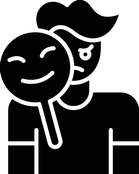 Passive Aggressive Personality Disorder Vector Icon 30338862 Vector Art