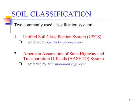 Geotechnical Engineering I [lec 11 Uscs And Aashto] Ppsx