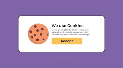 Premium Vector Protection Of Personal Data Information Cookie And Internet Web Page We Use
