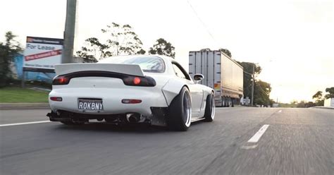 Just Floor It — Mazda Rx 7 In An Amazing Rocket Bunny Kit