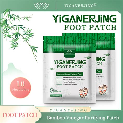 YIGANERJING Classic Brand With Unique Formula Pcs Pack Herbal Foot Patches Pack Treatment