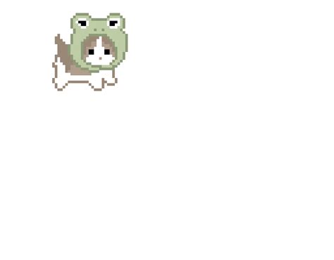Froggy Cat Pixel Art