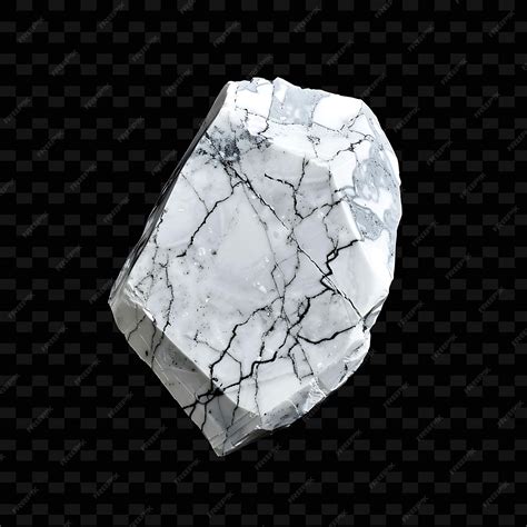 Premium Psd A White Diamond Shaped Diamond Is Shown On A Black Background